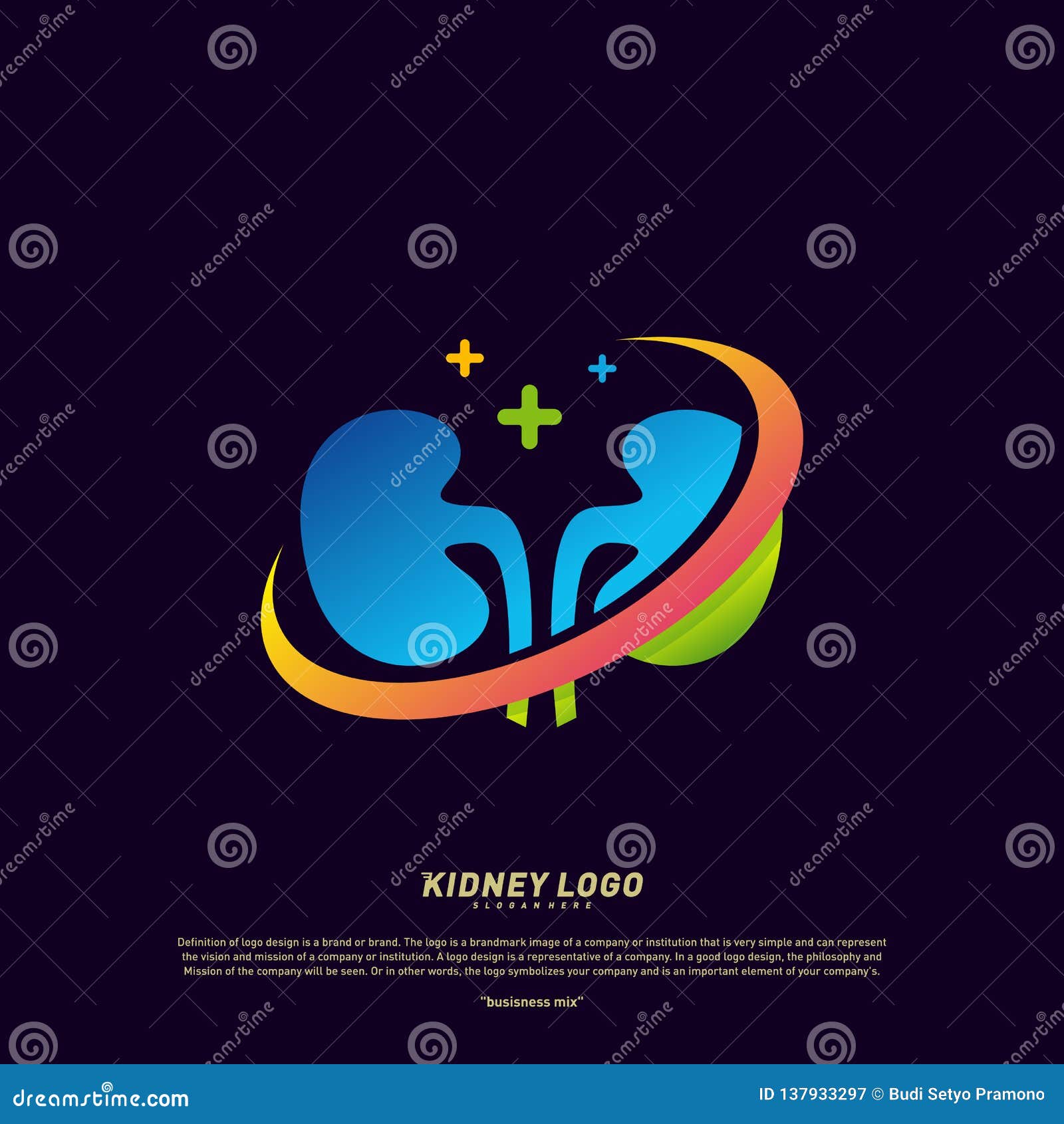 Kidney Logo Design Concept. Urology Logo Vector Template Stock Vector ...