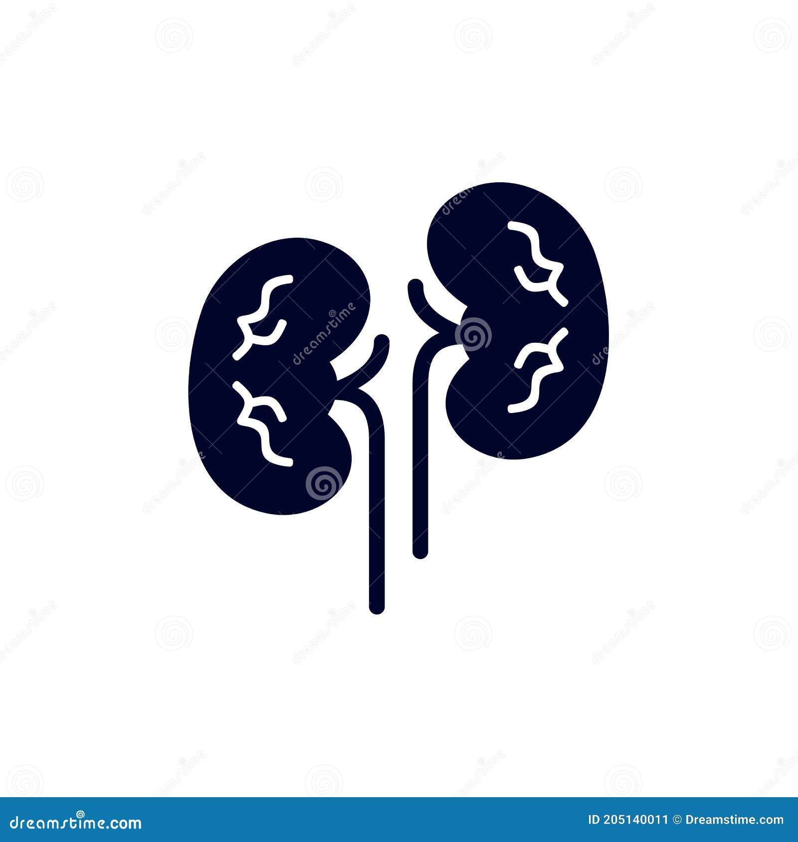Kidney Logo Design Vector Template, Organs Logo Design Concept, Icon ...