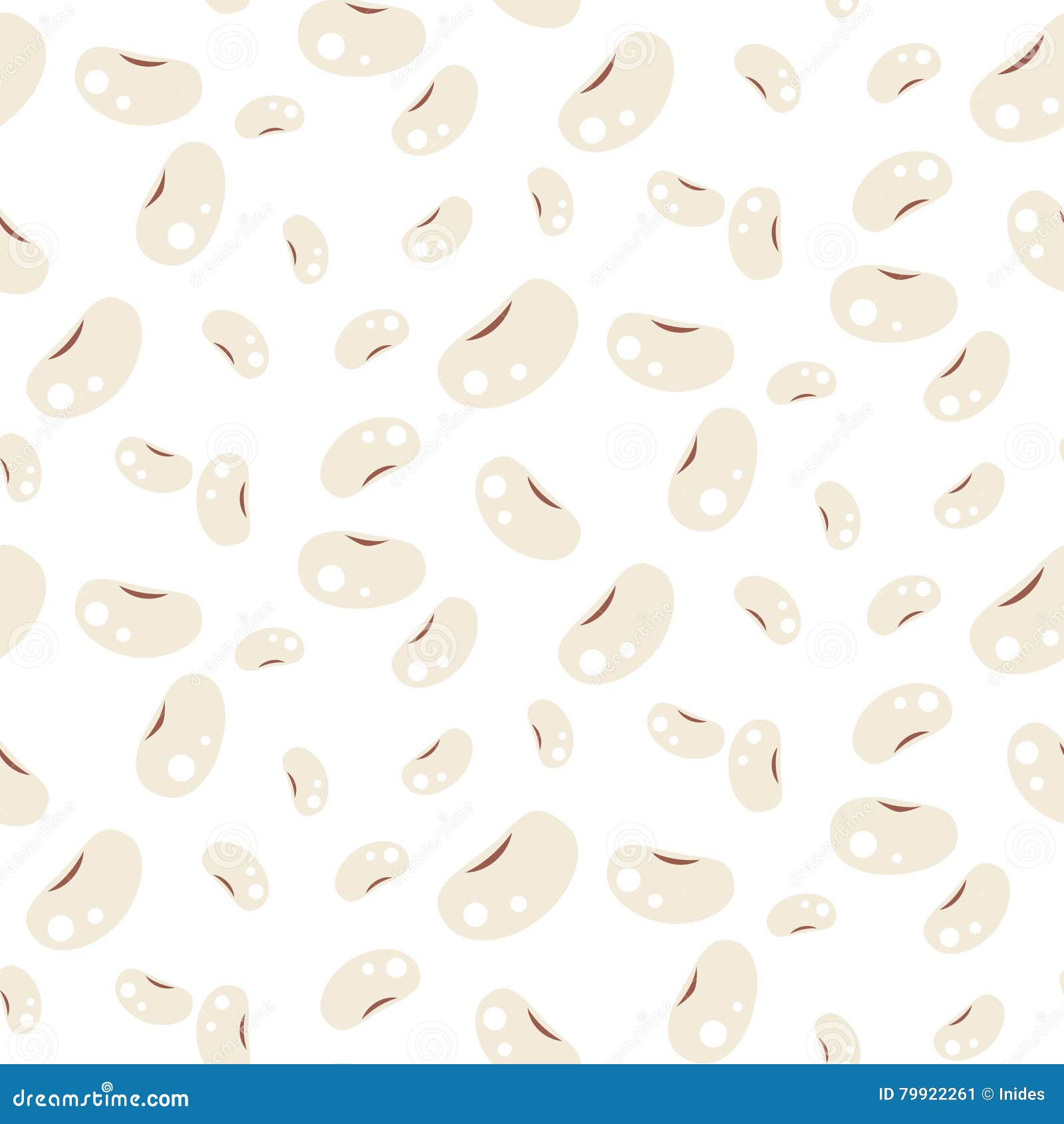 White Beans, Green Beans, Soybeans, Green Peas. Vector Food Icons Of ...