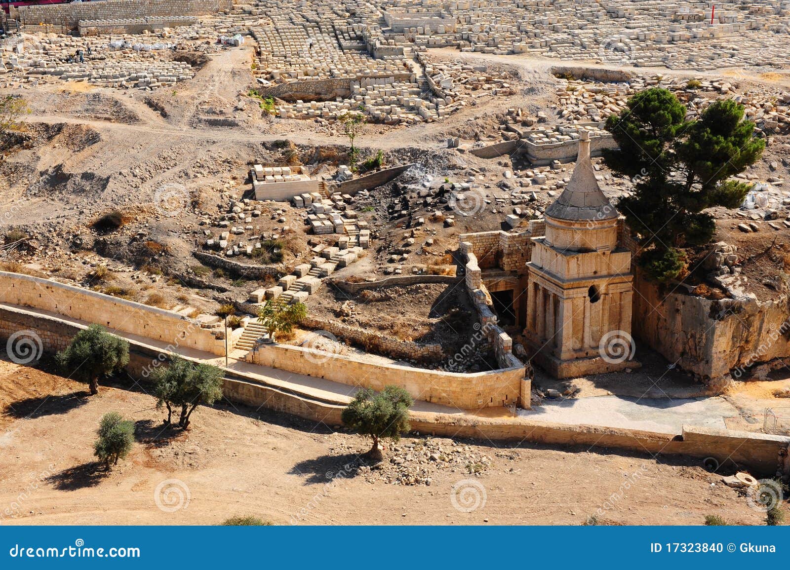 Kidron Valley stock photo. Image of judaic, cemetery - 17323840