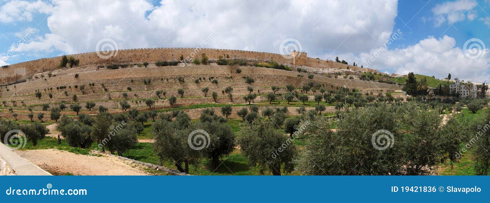 Kidron Valley. Jerusalem Royalty-Free Stock Image | CartoonDealer.com ...