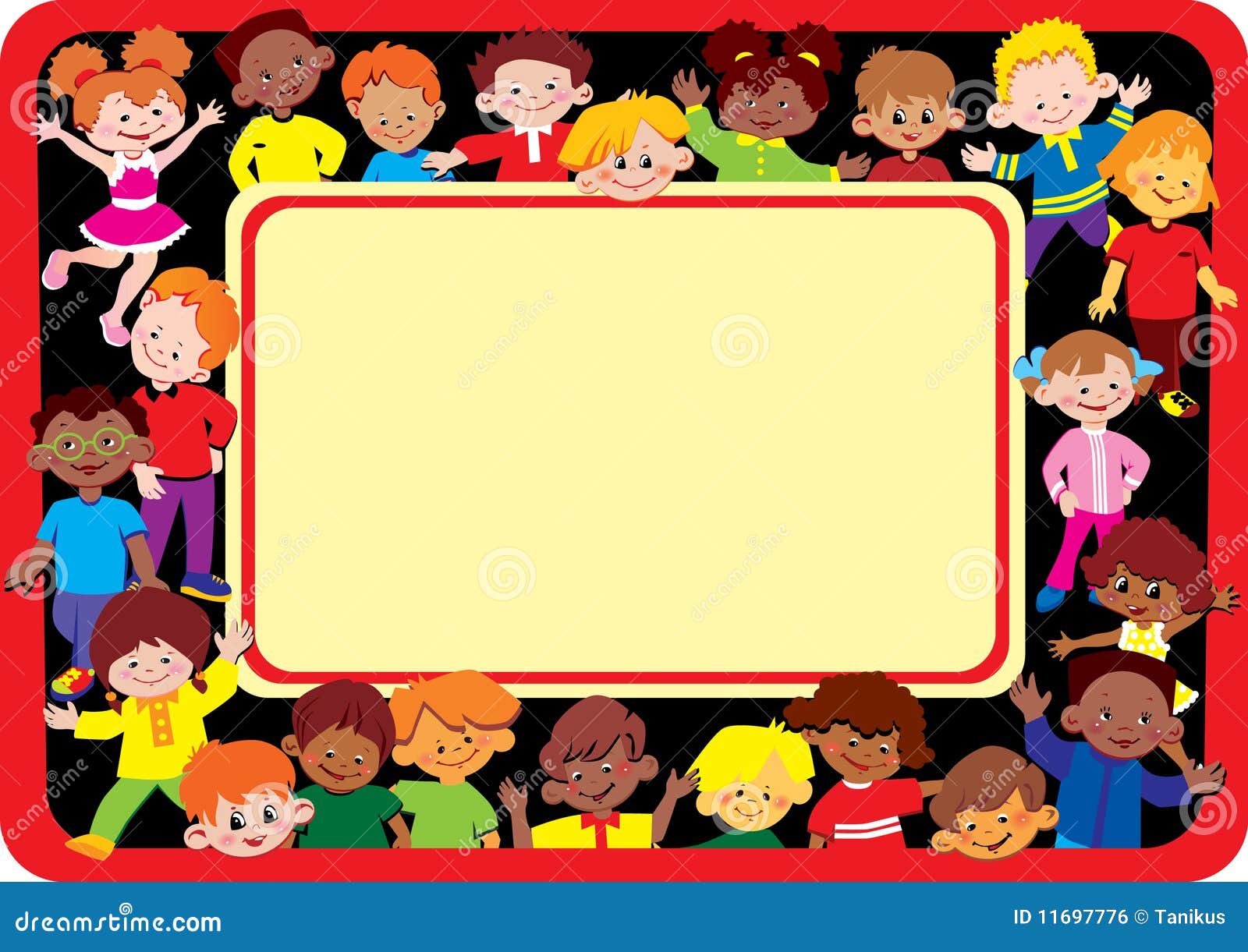 Kids. stock photo. Image of active, cartoon, graphic - 11697776