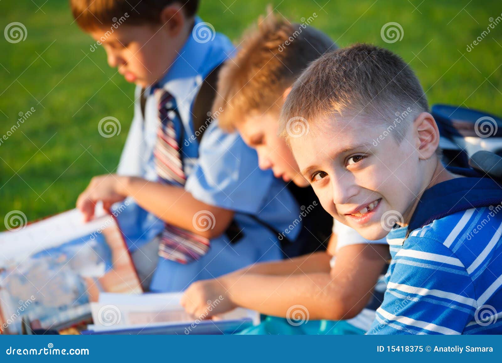 Kids stock image. Image of learning, enjoy, childhood - 15418375
