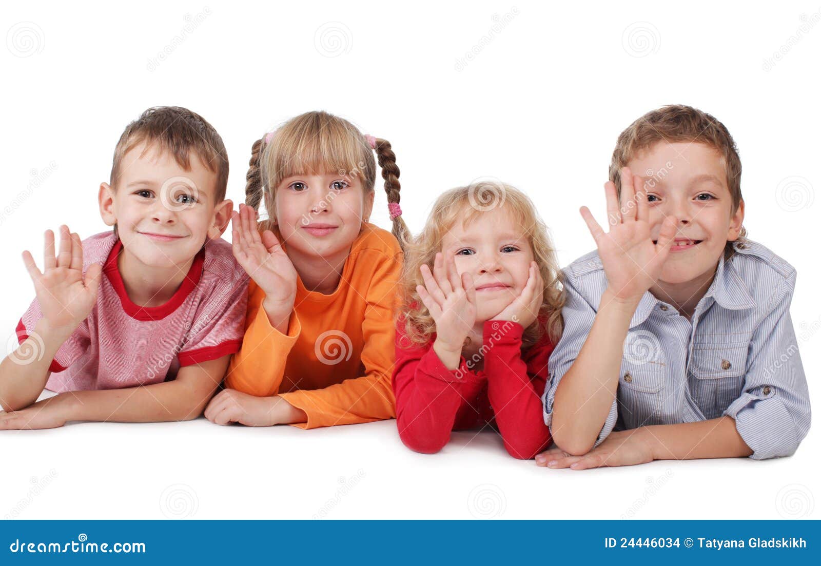 Kids stock photo. Image of people, studio, happiness - 24446034