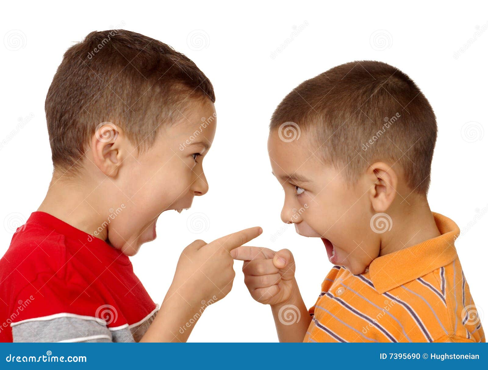 Children Arguing With Each Other