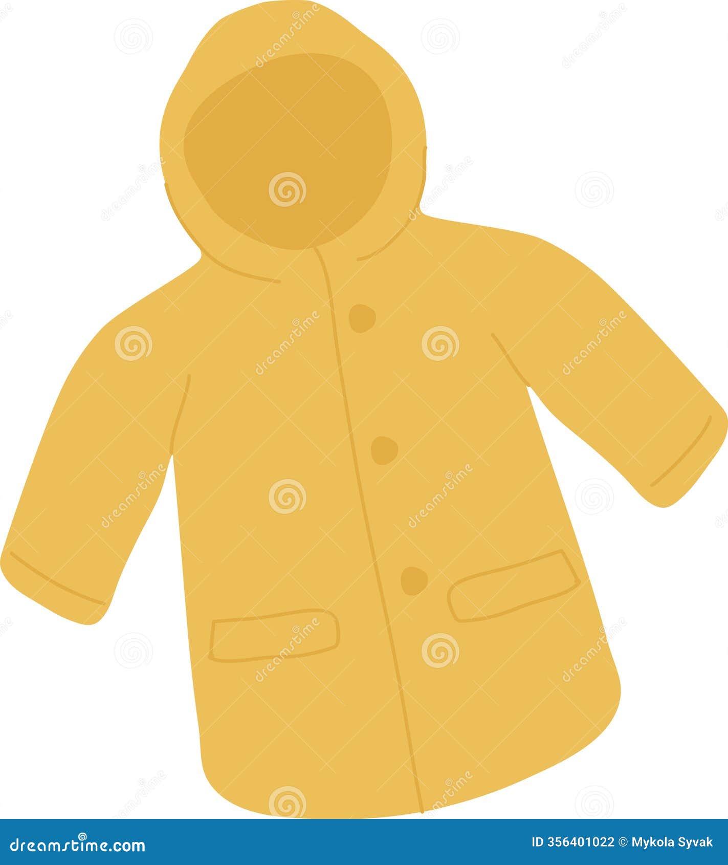 Kids Autumn Jacket stock illustration. Illustration of background ...