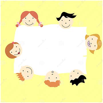 Kids background design stock vector. Illustration of small - 96971442
