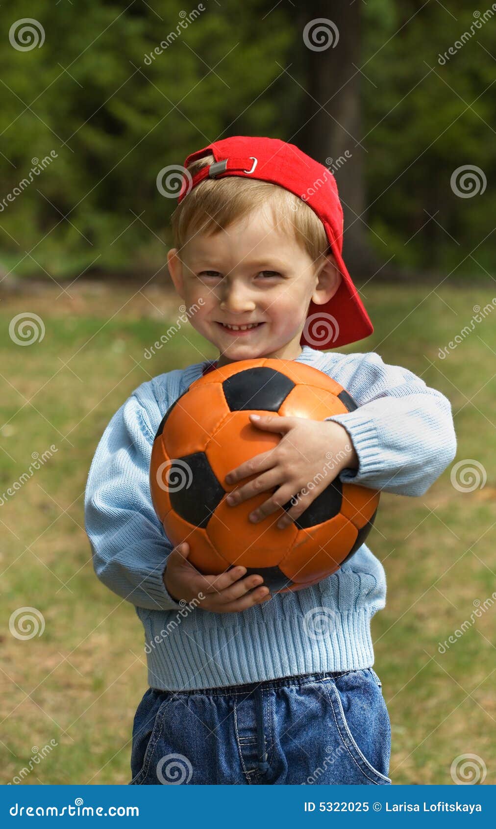 Kids with a ball stock image. Image of caucasian, ball - 5322025