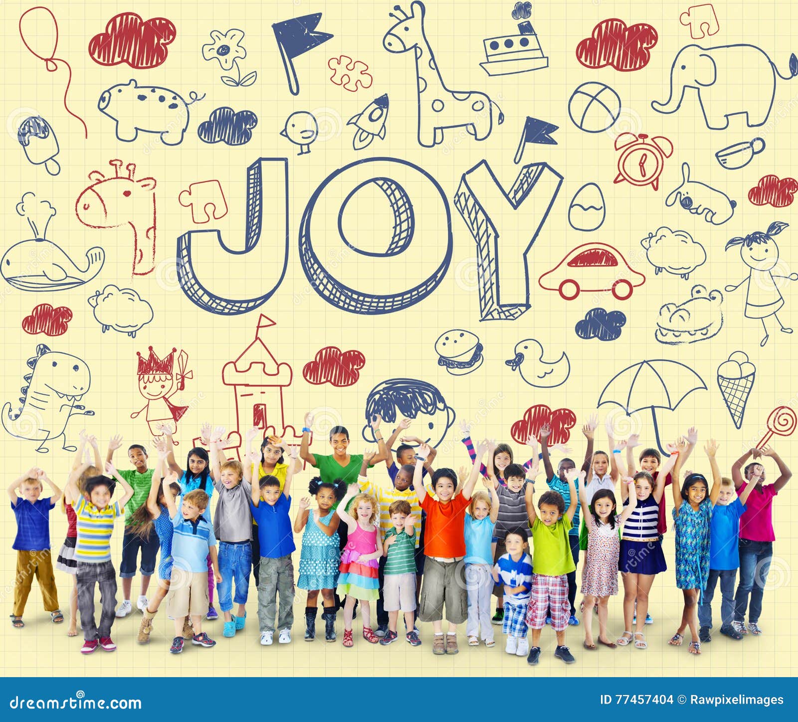 Kids Children Joy Happy Child Concept Stock Photo - Image of people ...