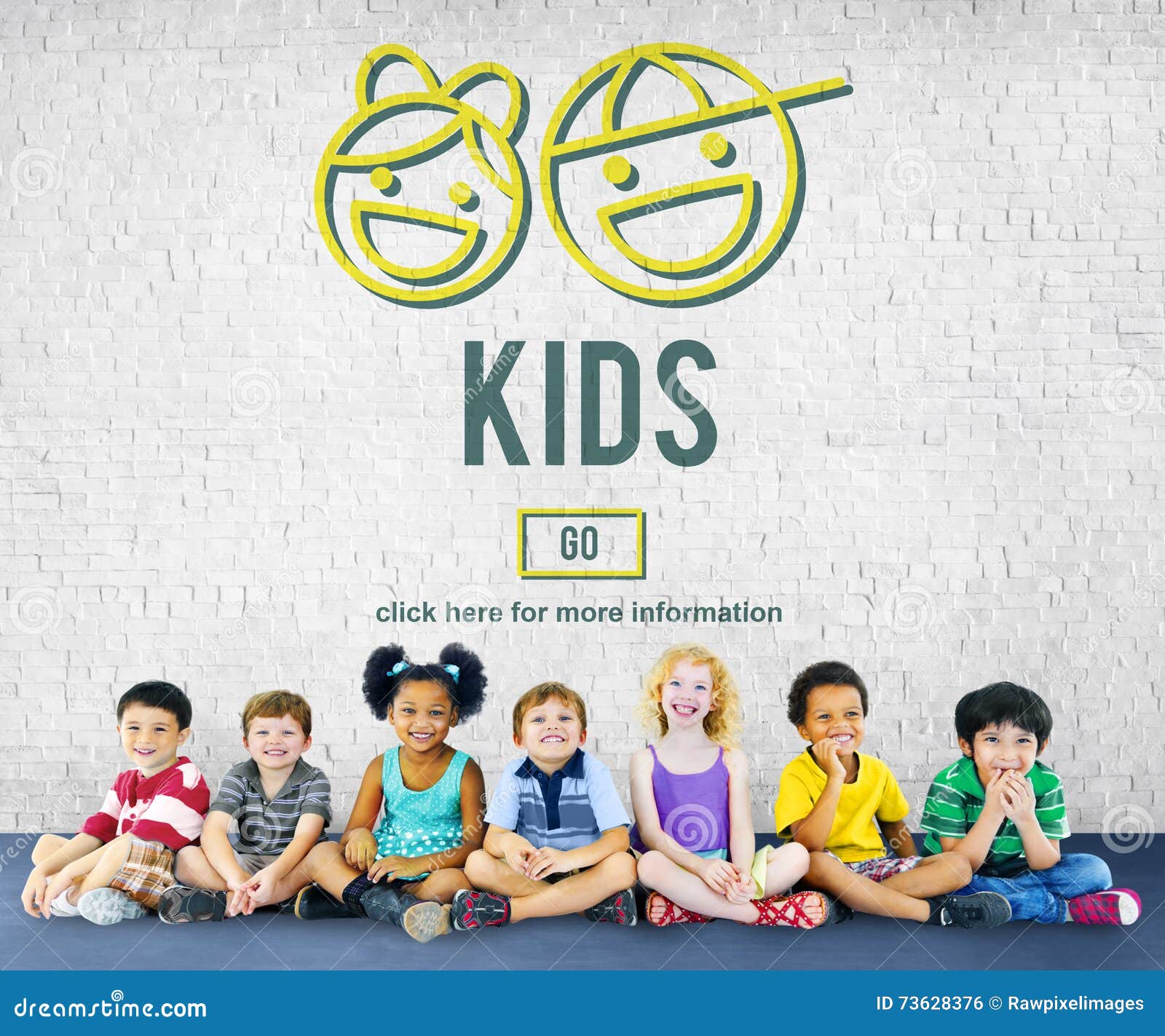 Kids Children Offspring Generation Life Concept Stock Photo - Image of ...