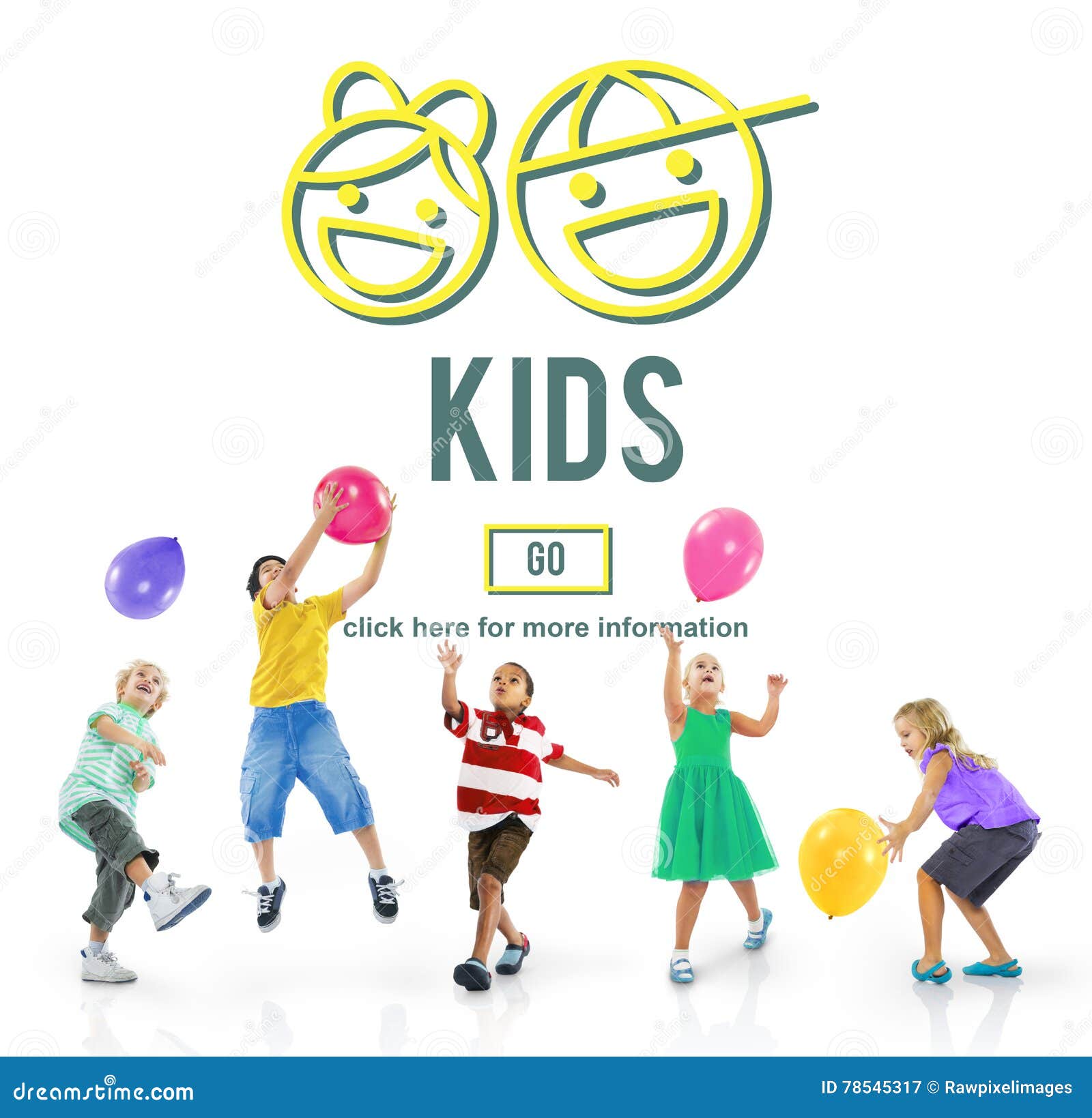 Kids Children Offspring Generation Life Concept Stock Image - Image of ...