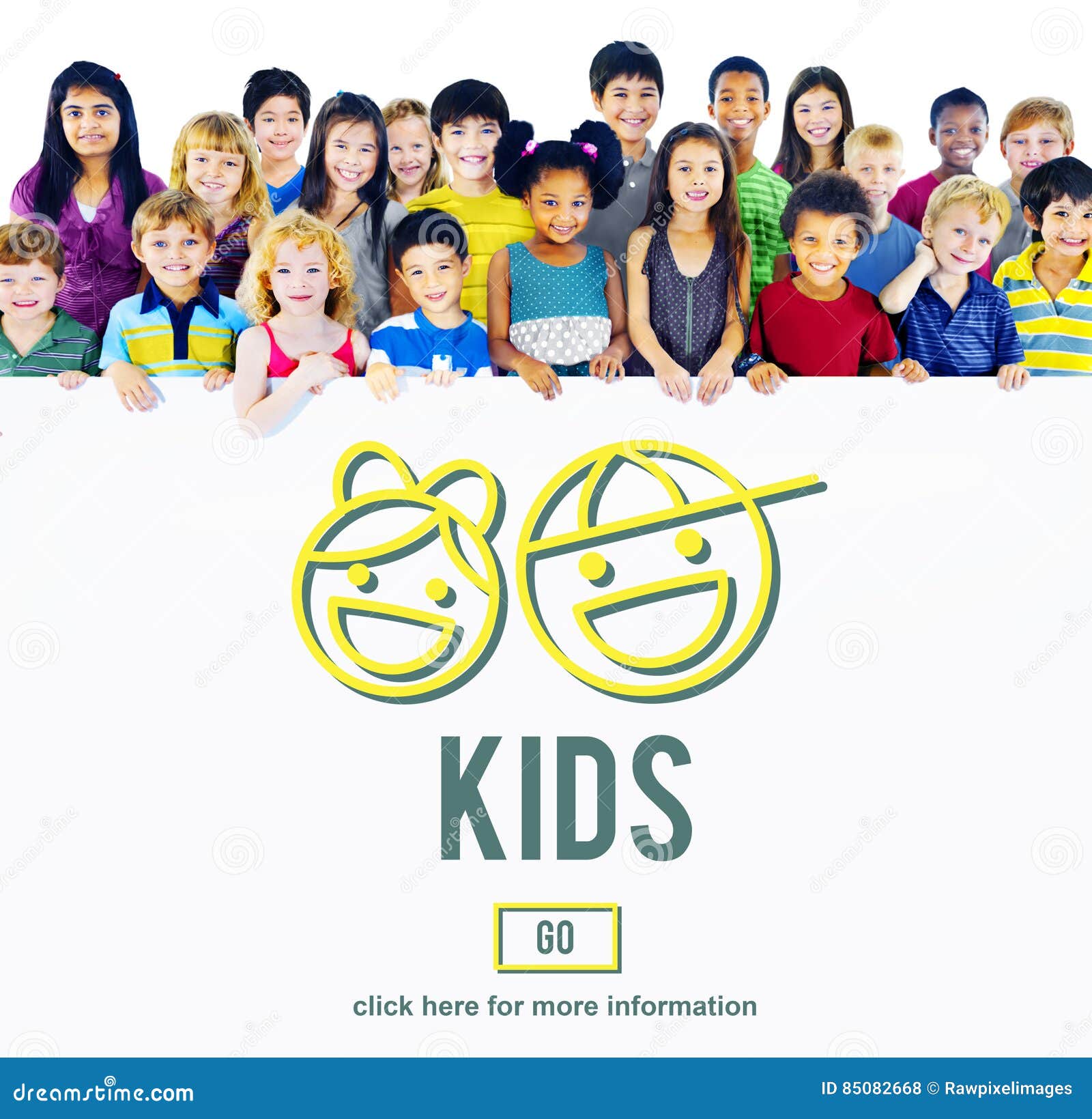 Kids Children Offspring Generation Life Concept Stock Photo - Image of ...
