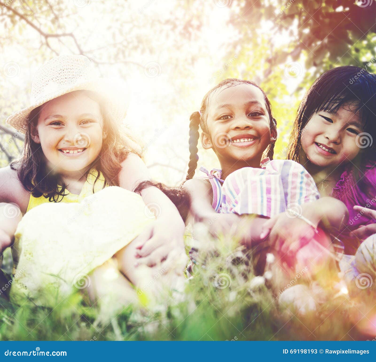 Kids Children Playing Happiness Concept Stock Image - Image of kids ...