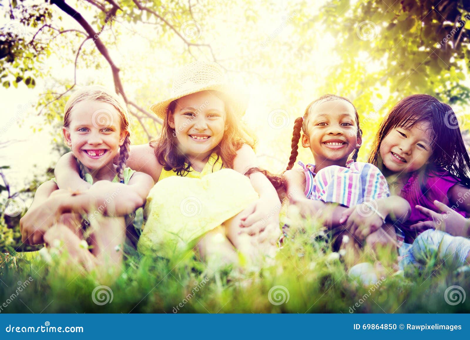 Kids Children Playing Happiness Concept Stock Photo - Image of ...