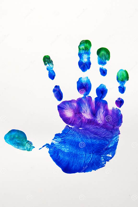 Kids color hand stock photo. Image of messy, preschool - 5538144