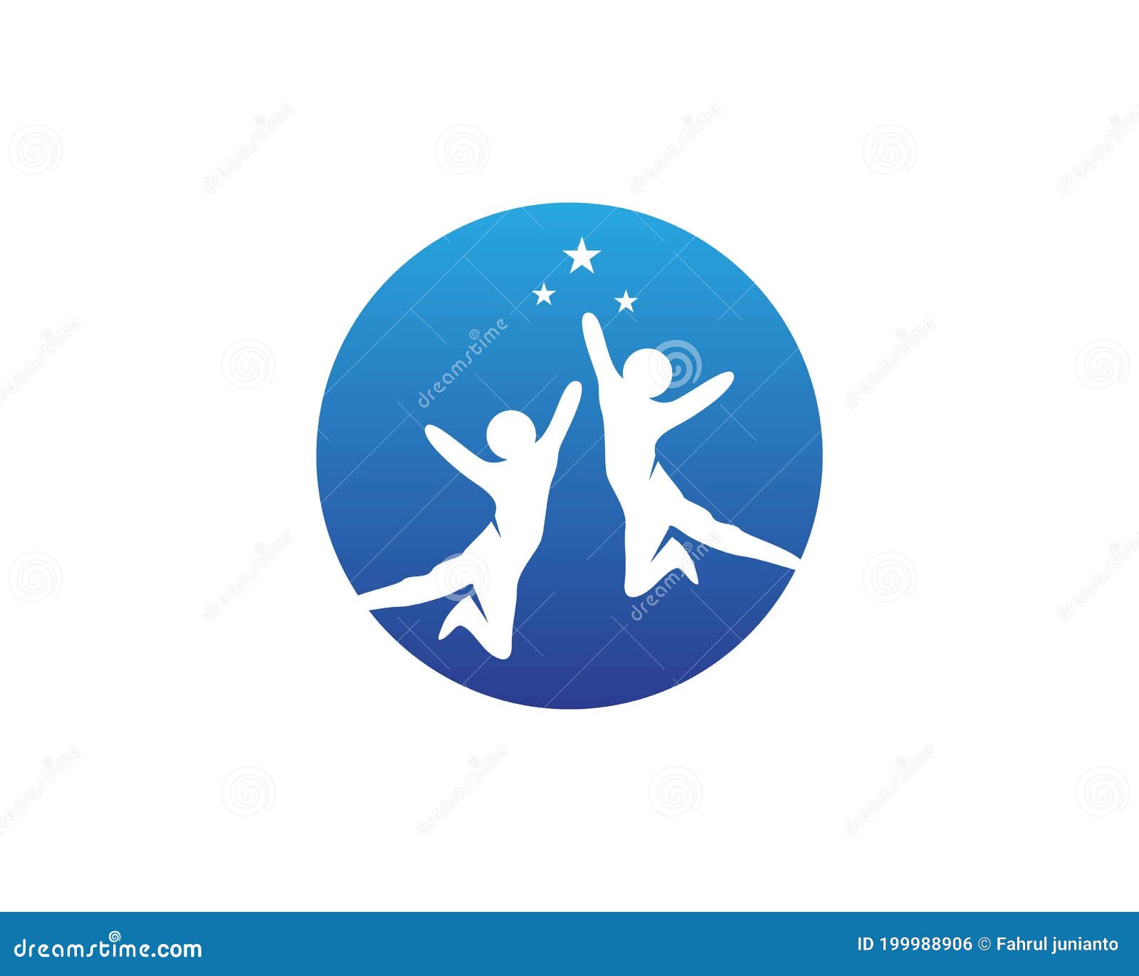 Kids Concept Logo Vector Illustration Icon Design Stock Illustration ...
