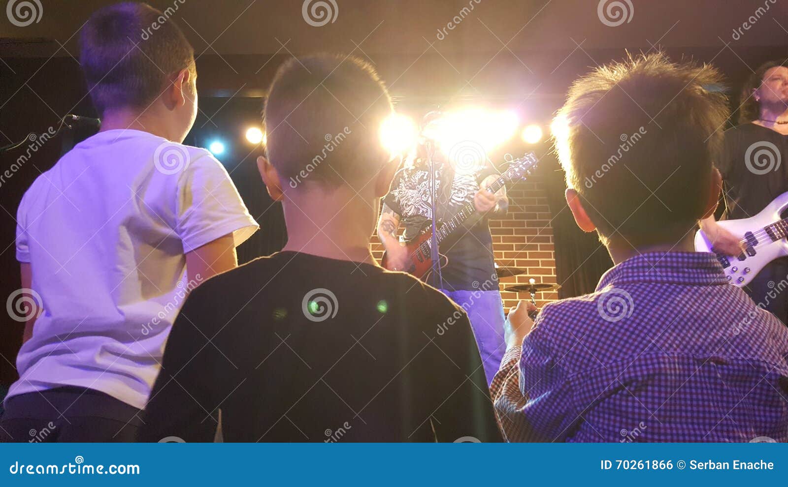 Kids at concert editorial photo. Image of kids, spot - 70261866