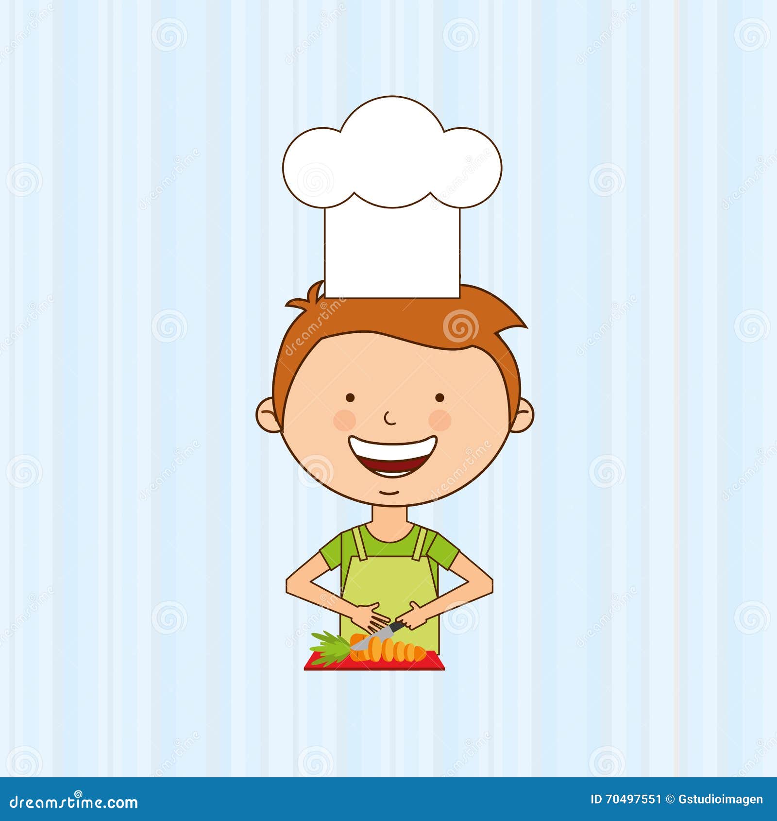 Kids cooking design stock illustration. Illustration of cheerful - 70497551