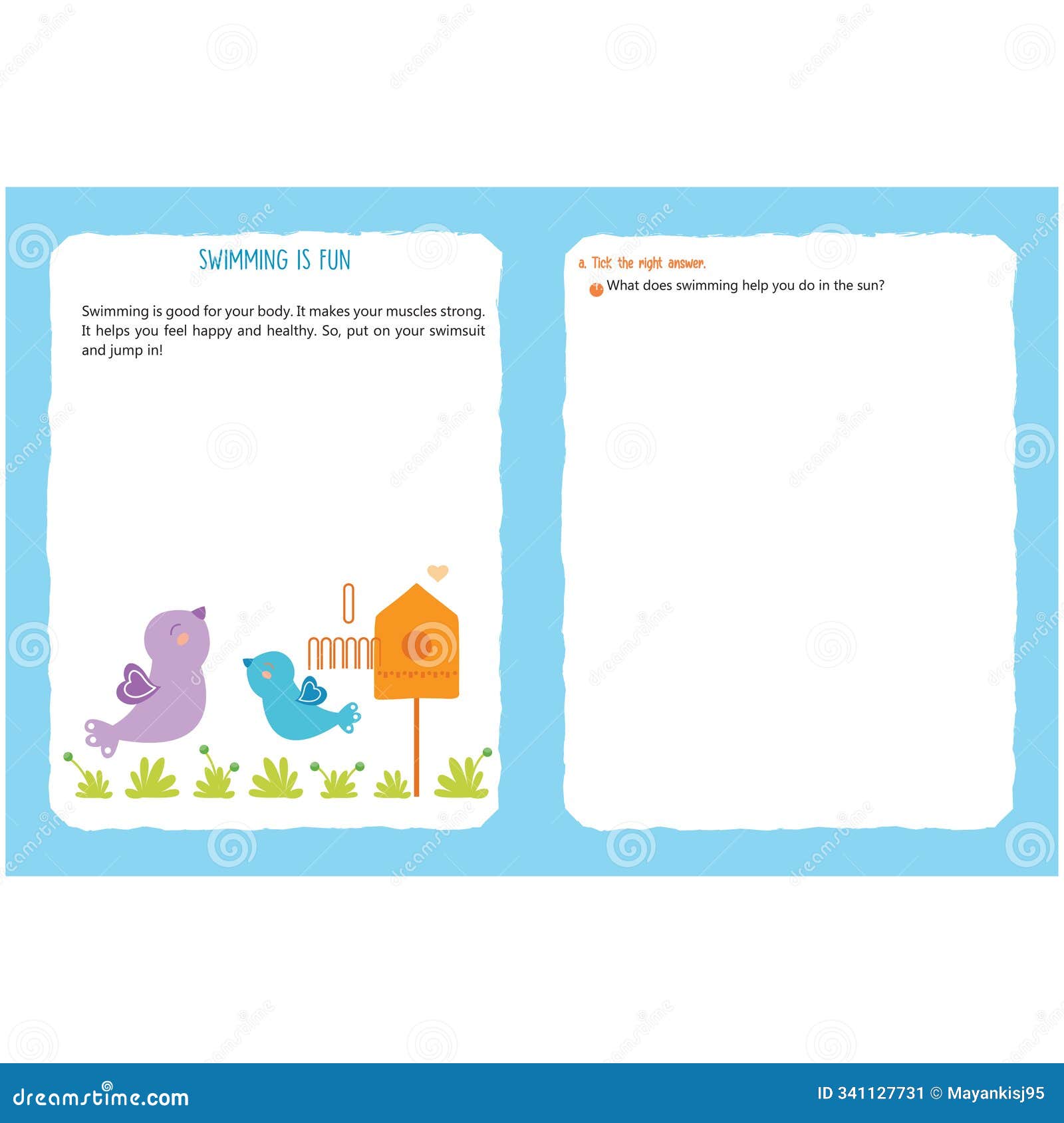 Kids Cover Notebook. Workbook. Kids Notebook or Exercise Book Cover ...