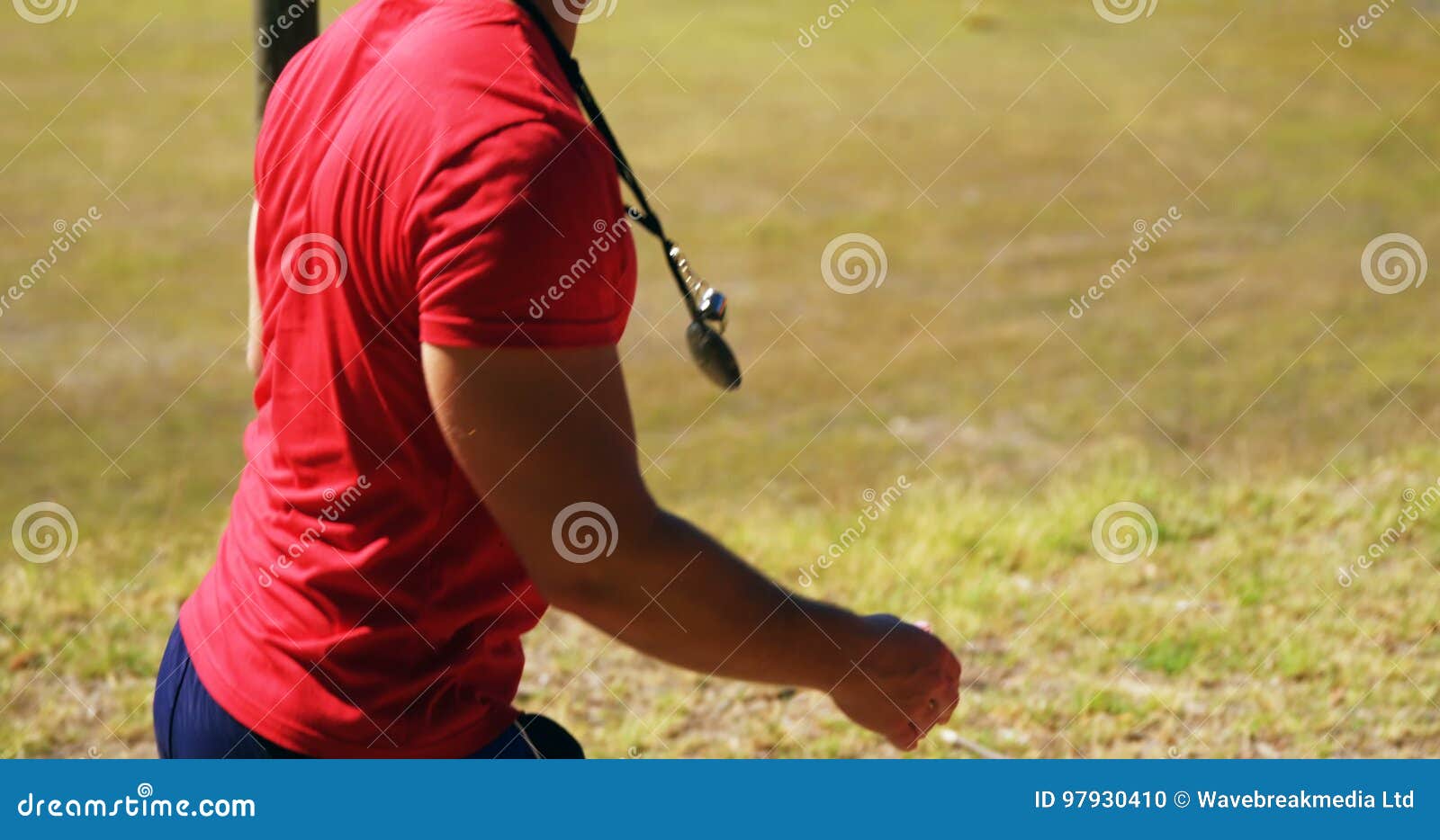 Kids Crawling Under the Net during Obstacle Course Training Stock ...