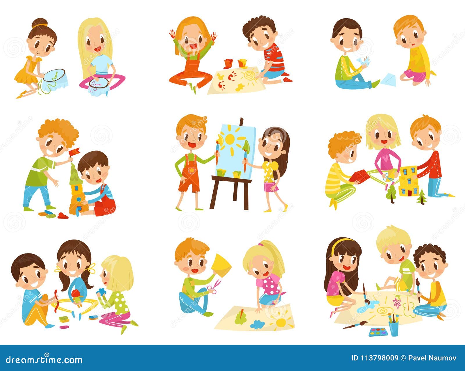 Kids Creativity Set, Childrens Creativity, Education and Development ...