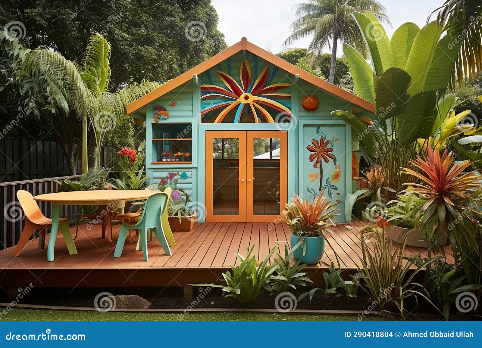 Cubby House Concept Icon Vector Illustration | CartoonDealer.com #212676438