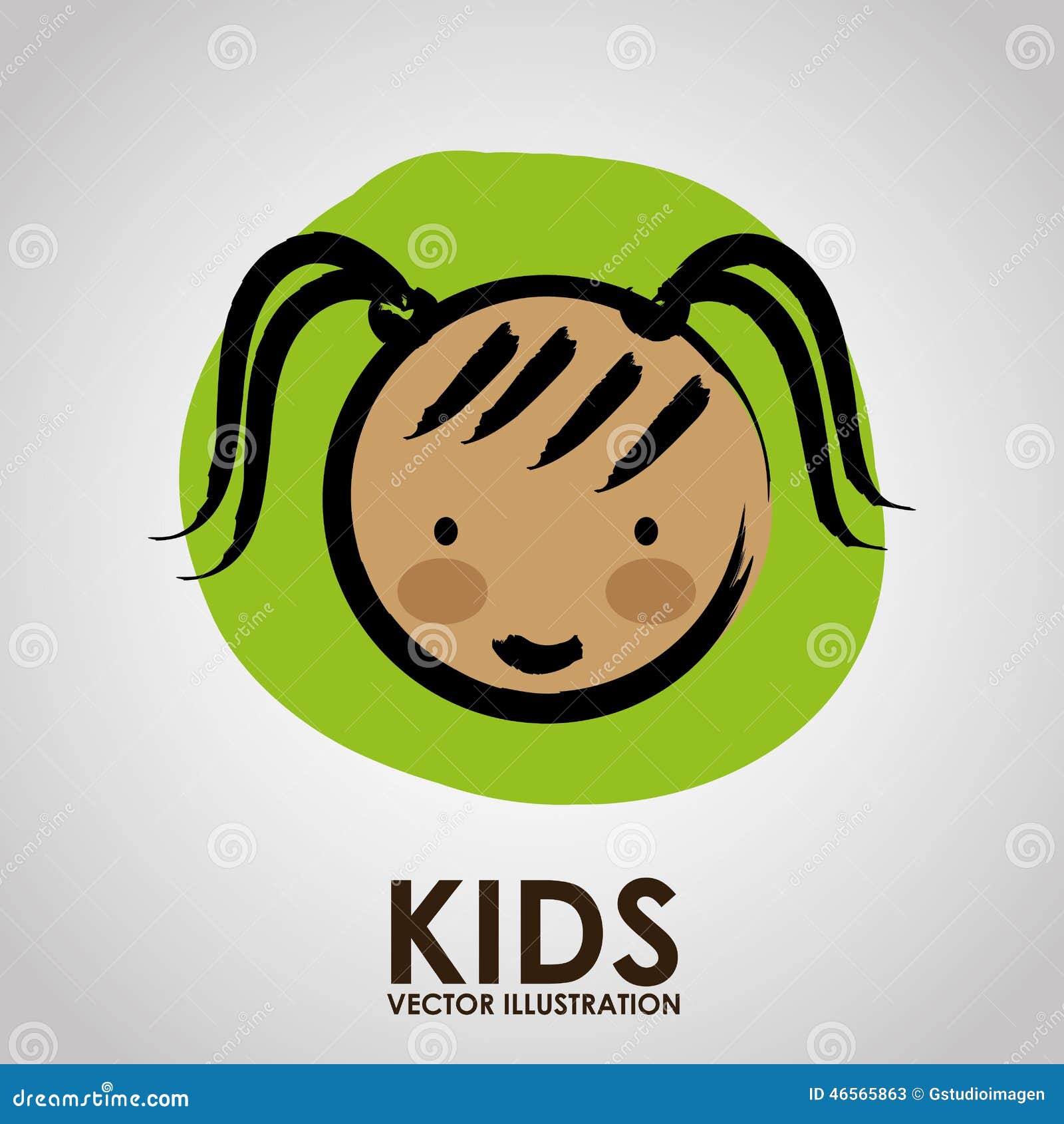 Kids design stock vector. Illustration of icon, graphic - 46565863