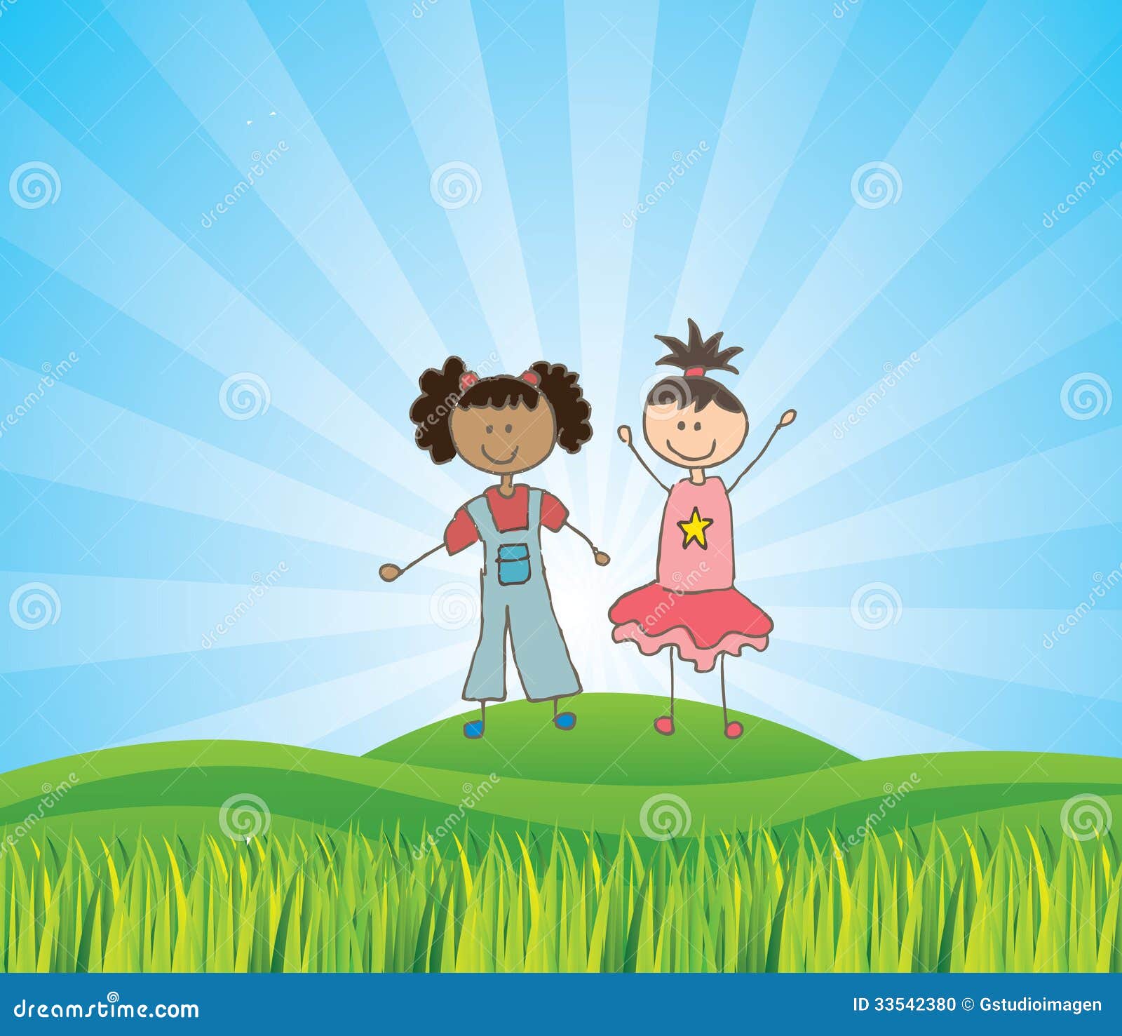 Kids design stock vector. Illustration of drawn, cartoon - 33542380