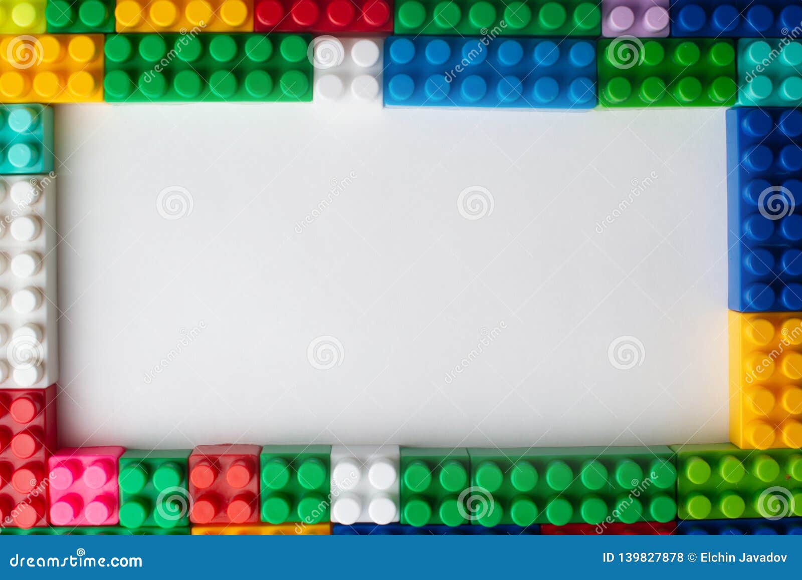 Kids Development, Building Blocks and Construction Stock Photo - Image ...