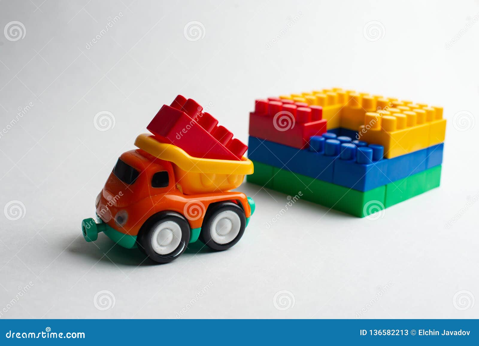 Kids Development, Building Blocks, Building Construction and Lorry ...