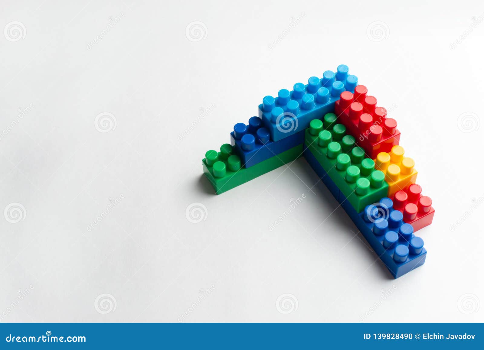 Kids Development, Building Blocks and Construction Stock Photo - Image ...