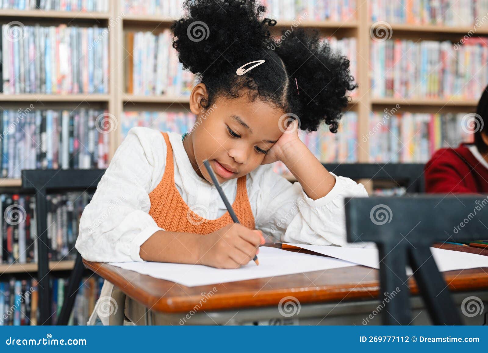 Kids Education Knowledge, Child in Classroom at School Stock Photo ...