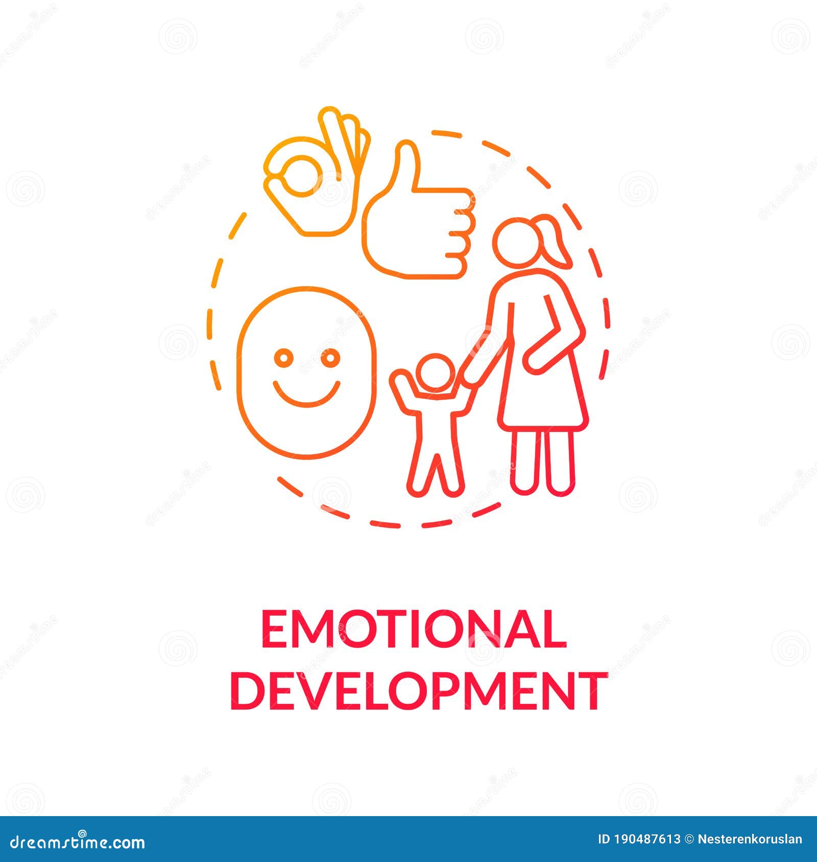 Children Development Emotional Stock Illustrations – 310 Children ...