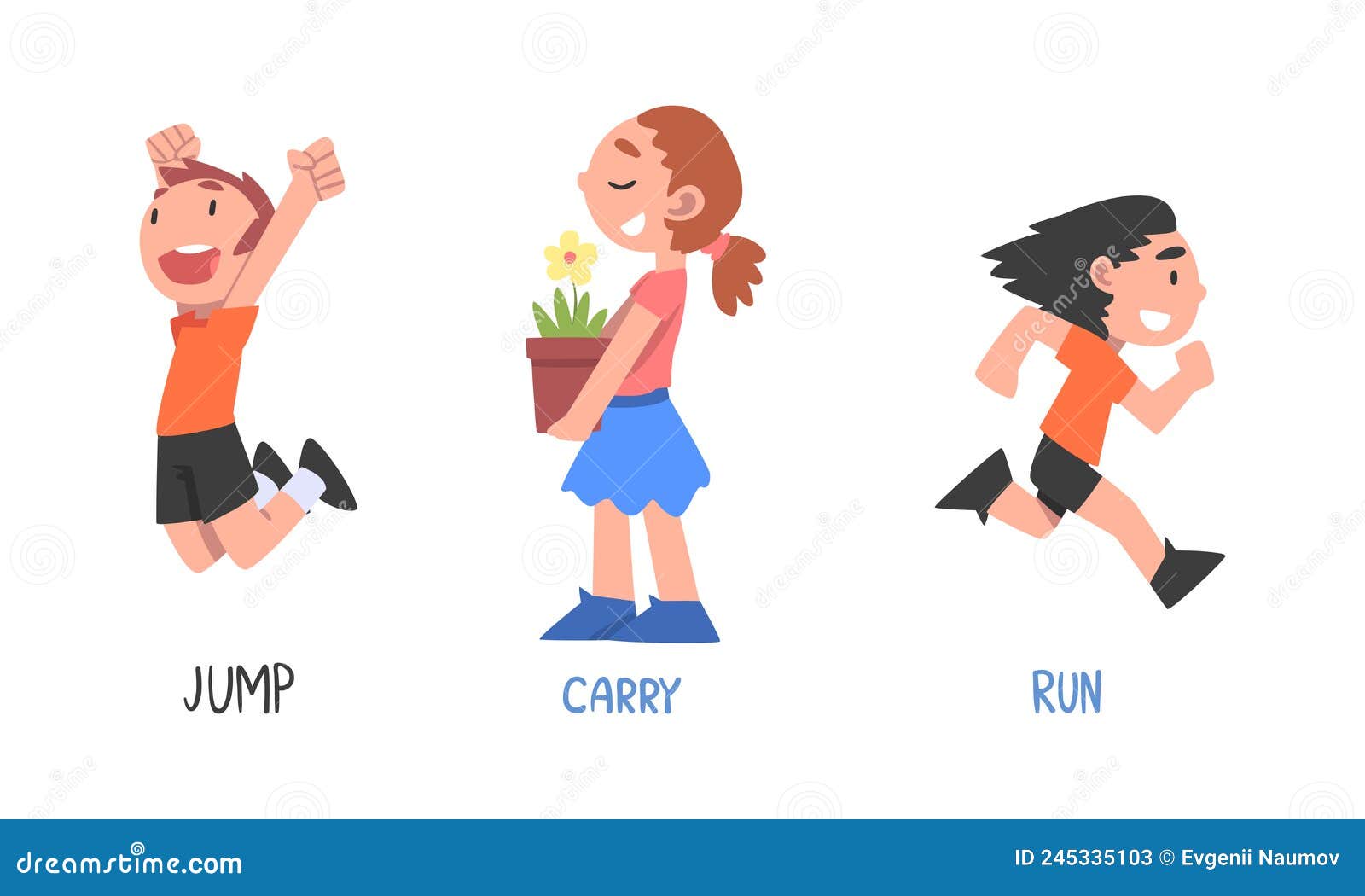 Kids Engaged In Different Creative Activities Cartoon Vector ... Kids Engaged In Different Creative Activities Cartoon Vector ...