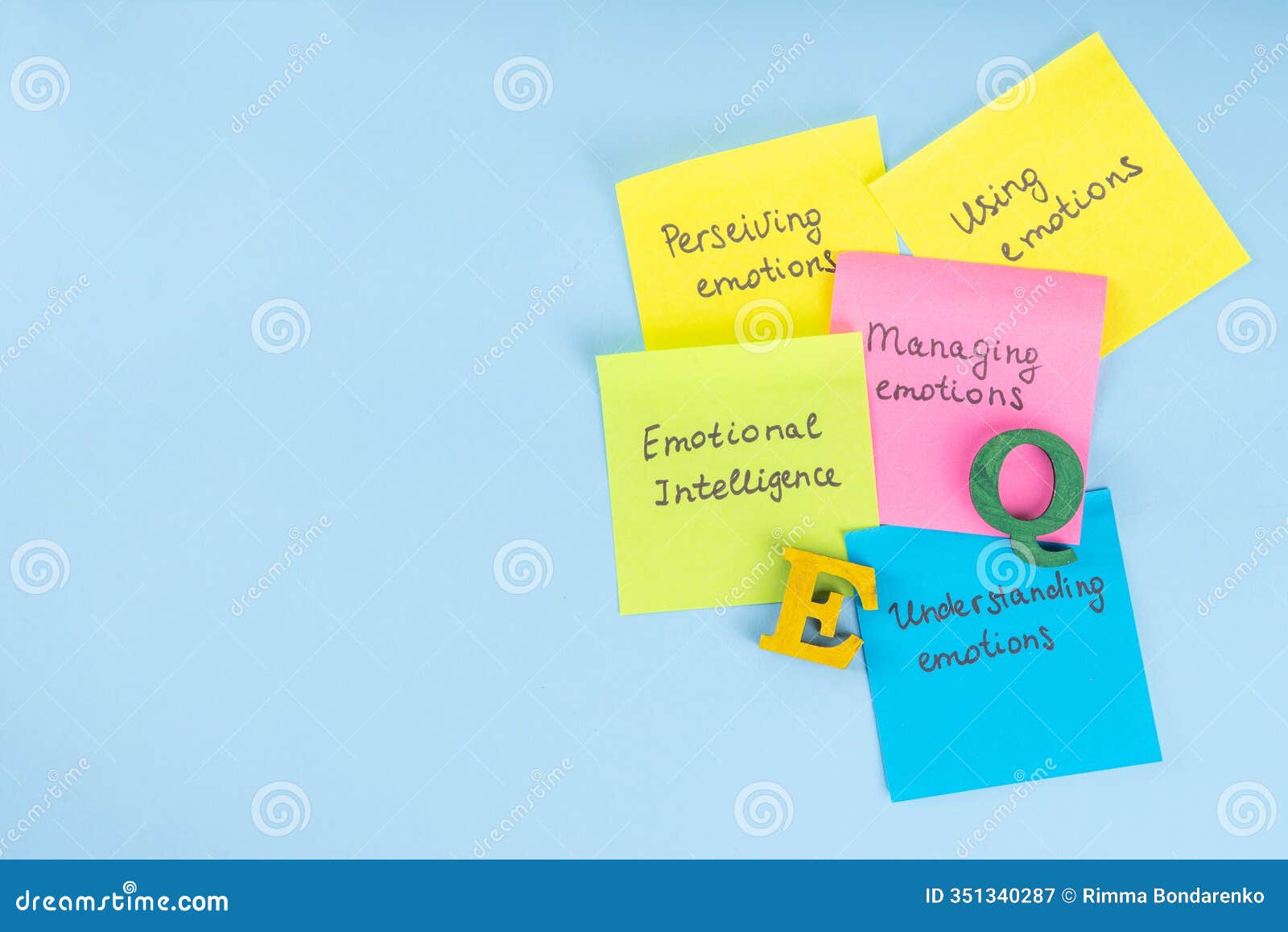 Kids EQ, Child Emotional Quotient Concept Stock Illustration ...