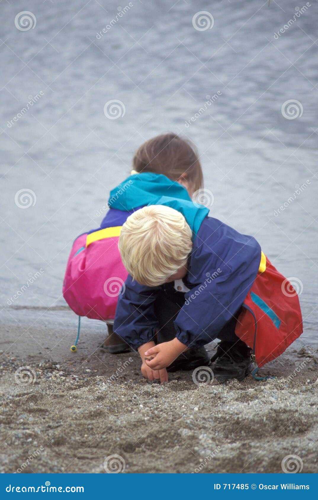 Kids Exploring stock image. Image of exploration, lakes - 717485