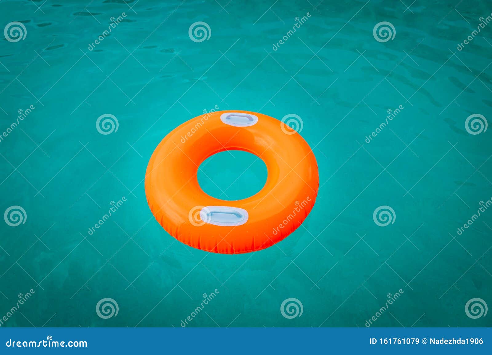 Kids Floatie in the Pool, Water Safety Stock Image - Image of travel ...