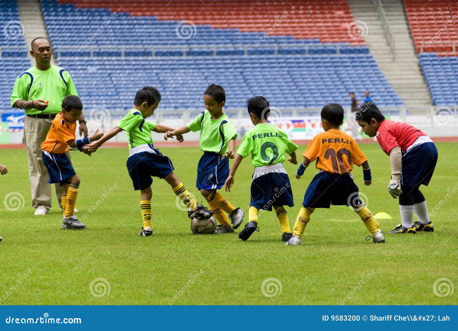 Kids Football Action editorial image. Image of young, activity - 9583200