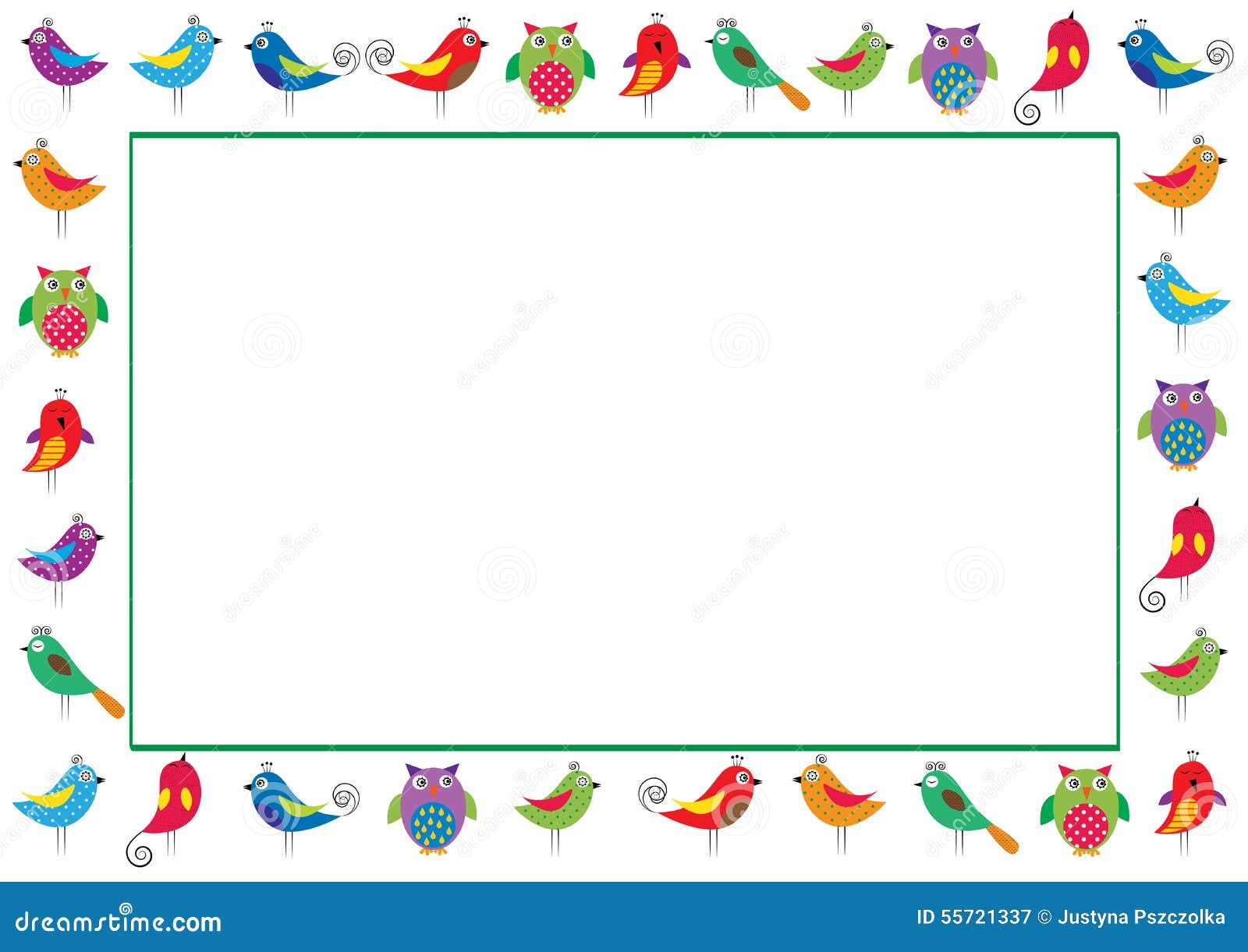 Kids frame stock vector. Illustration of certificate - 55721337