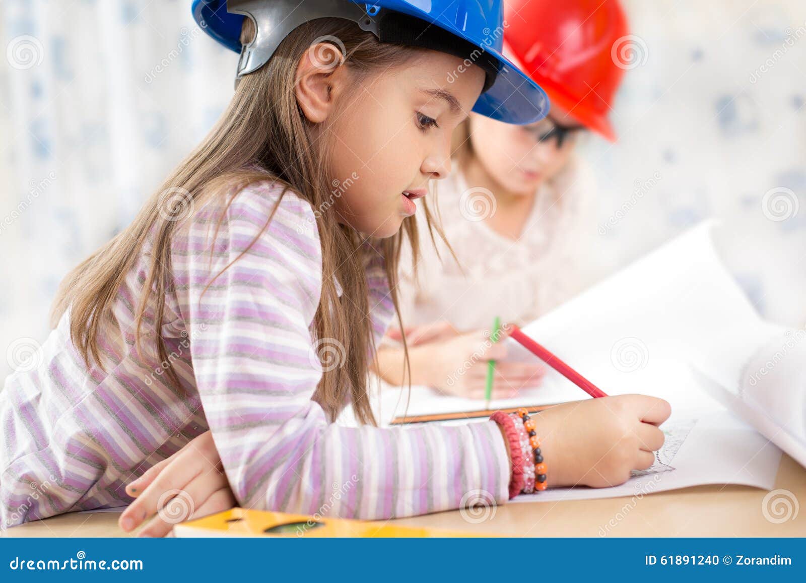 Kids future engineers stock photo. Image of design, worker - 61891240