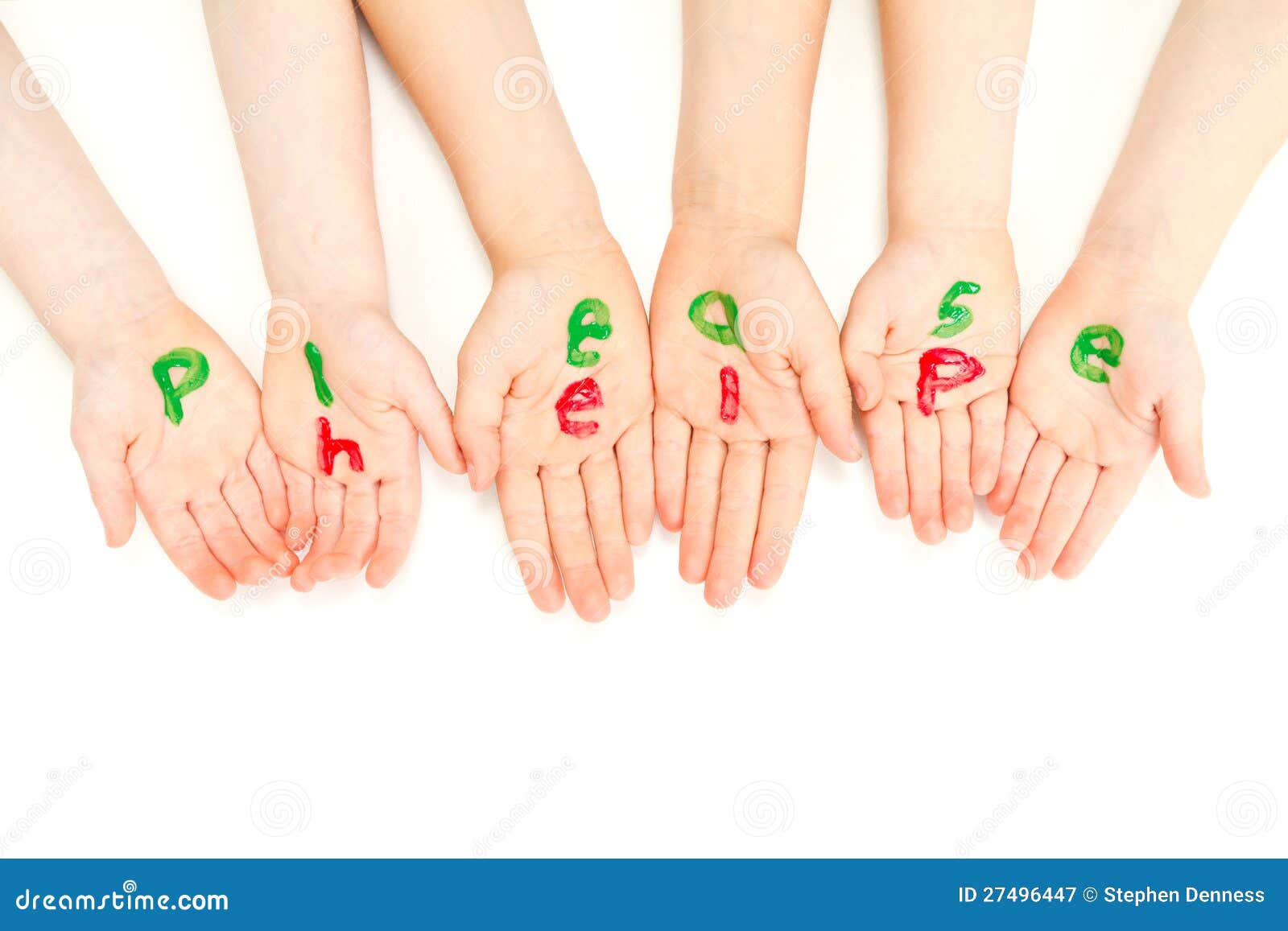 Kid Saying Please Stock Photos by Megapixl