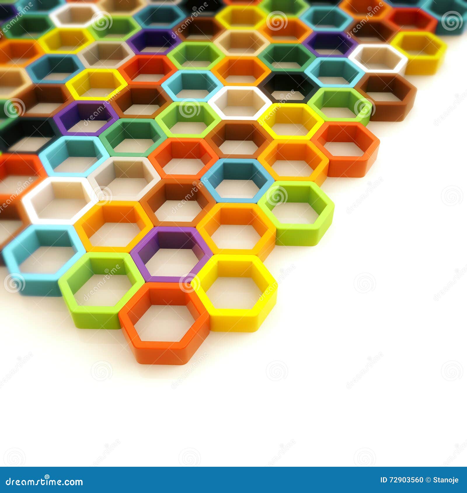 Kids hexagon game stock illustration. Illustration of cheerful - 72903560