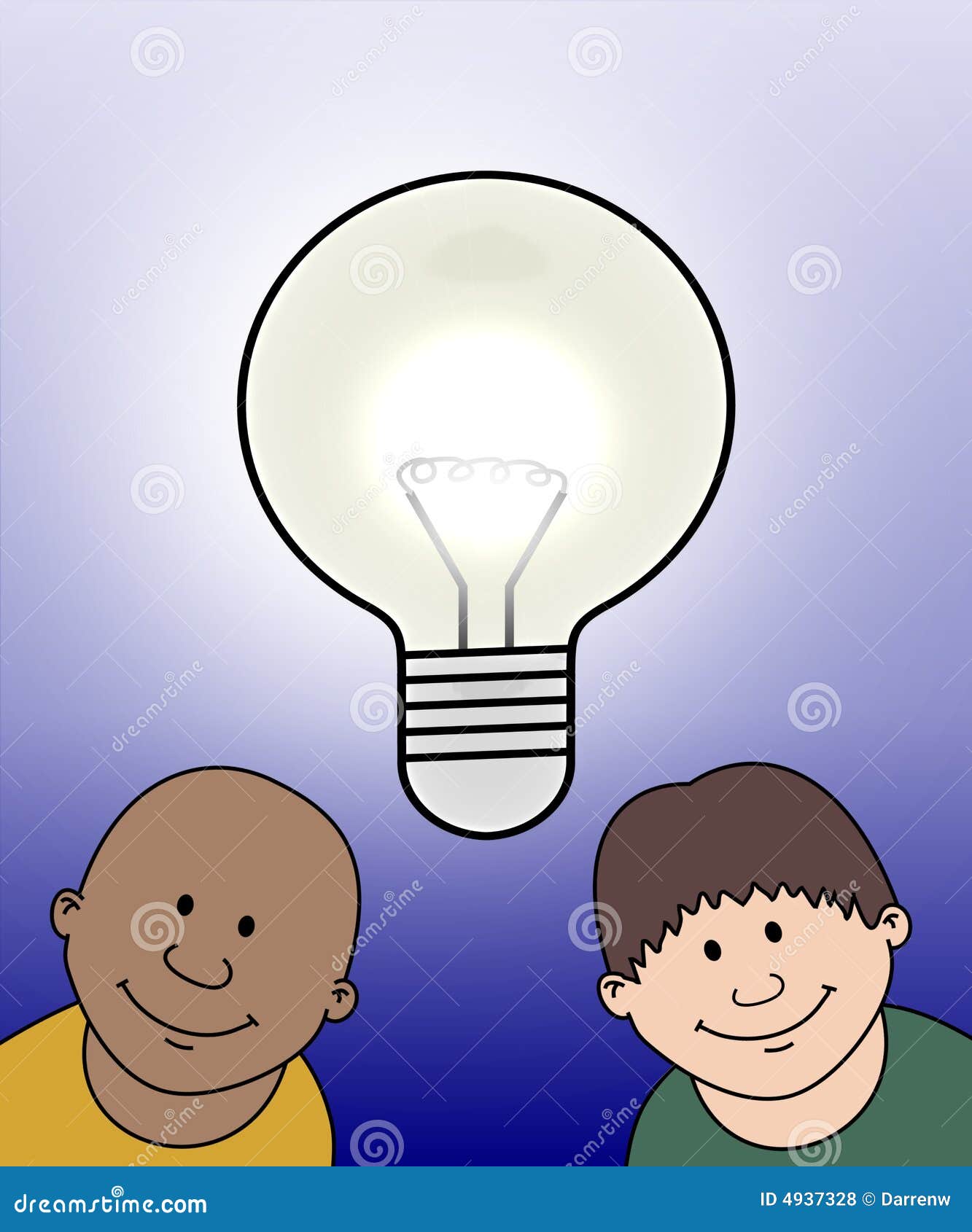Kids Idea Clip Art