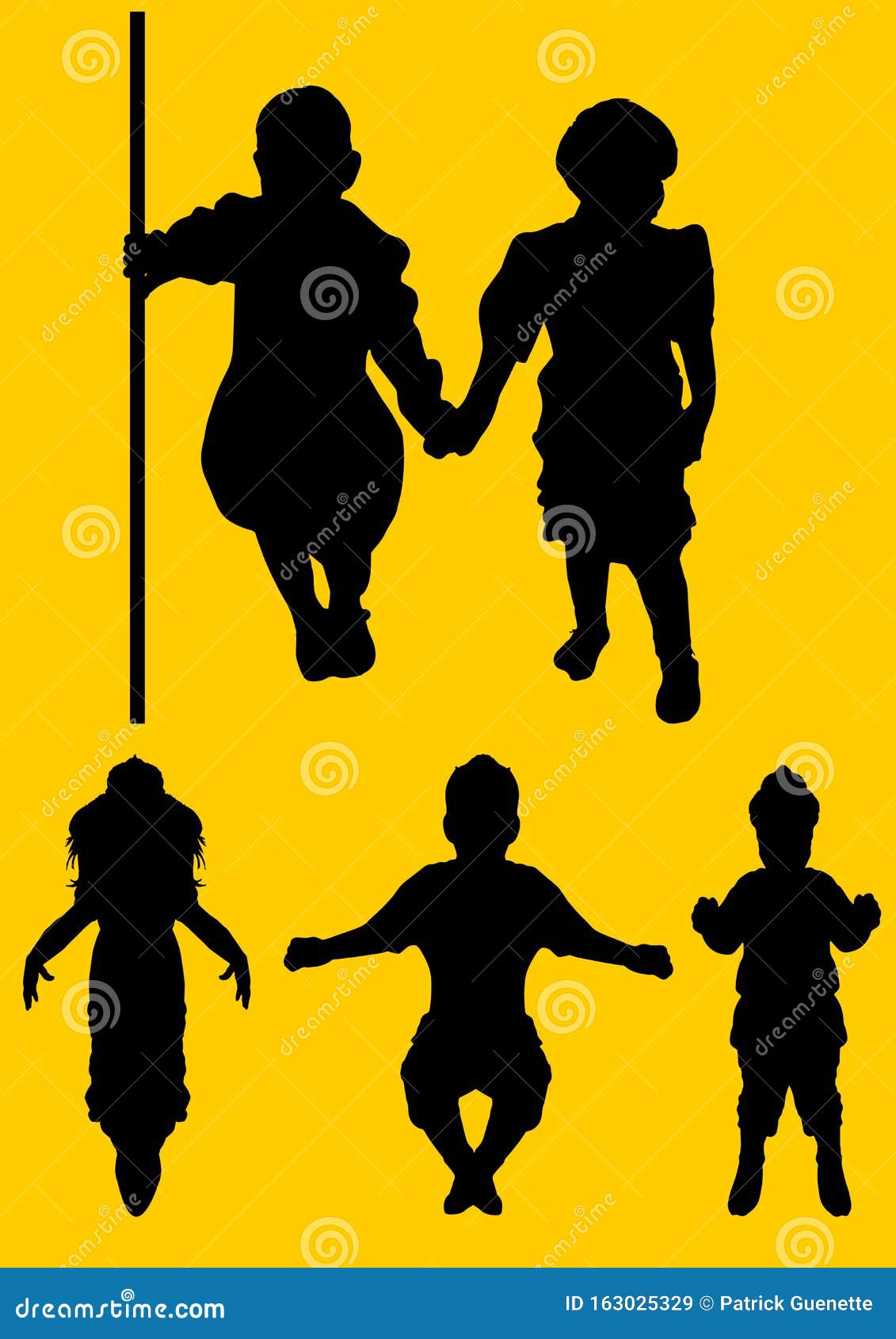 Kids, illustration stock vector. Illustration of background - 163025329