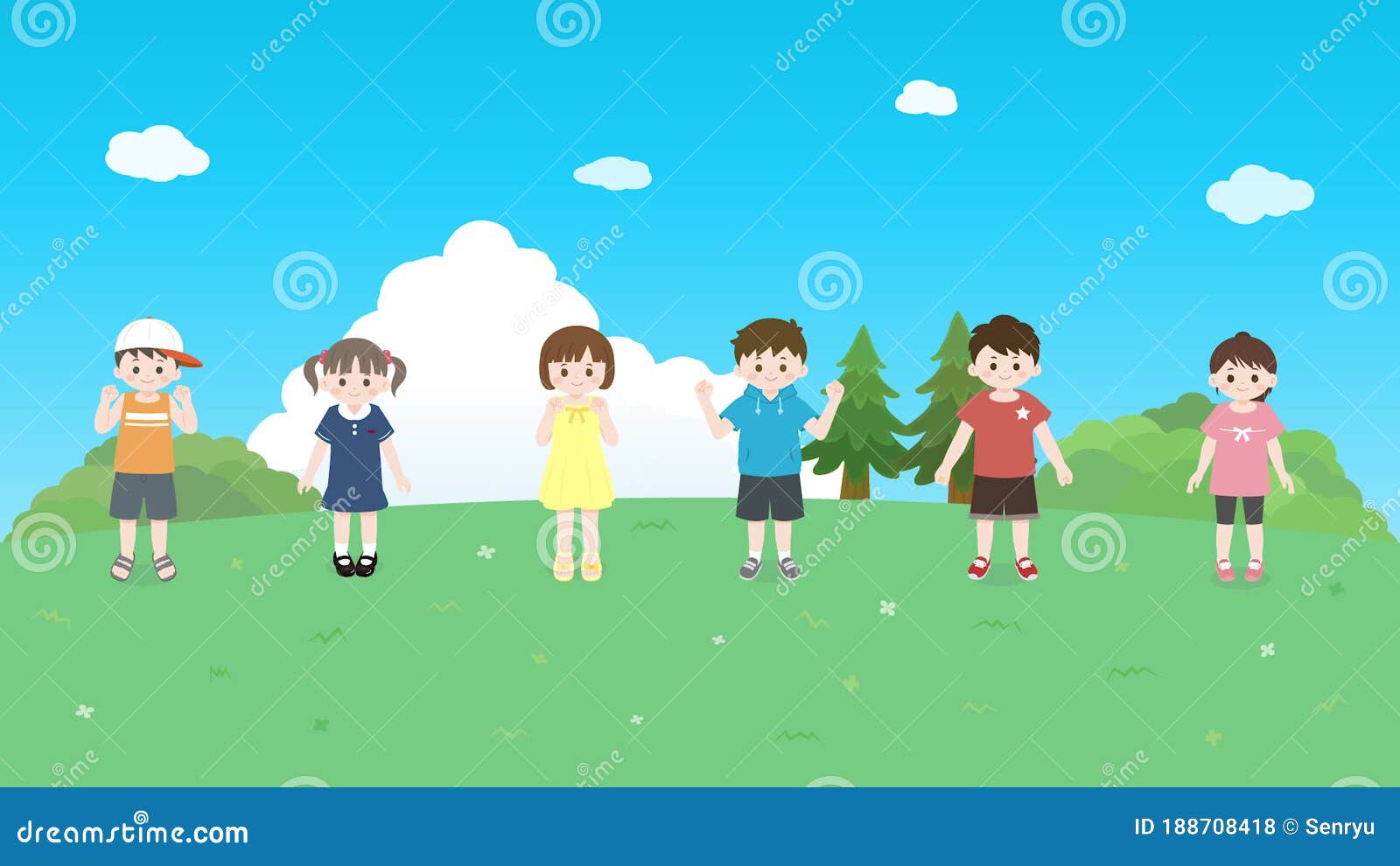 Kids jumping animation stock footage. Video of natural - 188708418