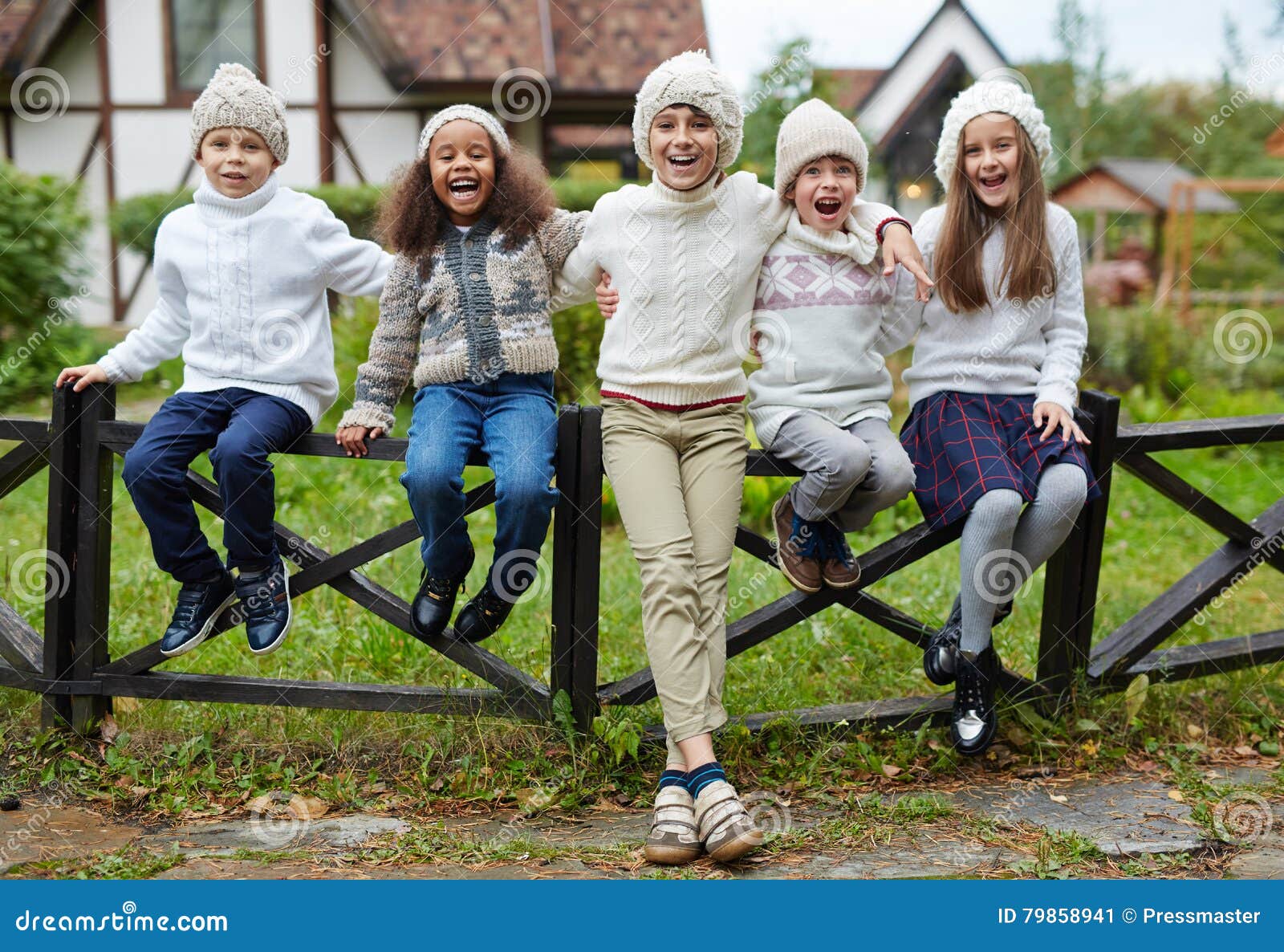 Kids laughing stock image. Image of smiling, ecstatic - 79858941