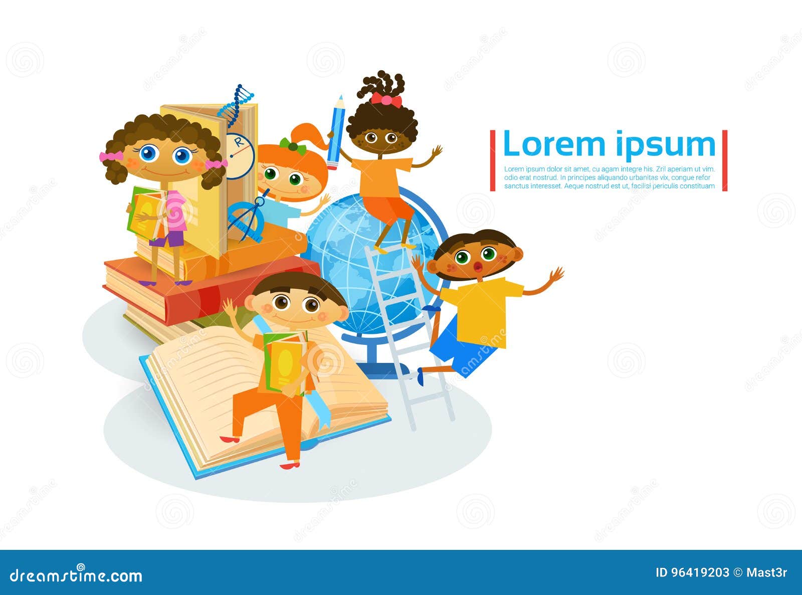 Kids Learing Together Small Children Visiting Classes Develop Hobbies ...