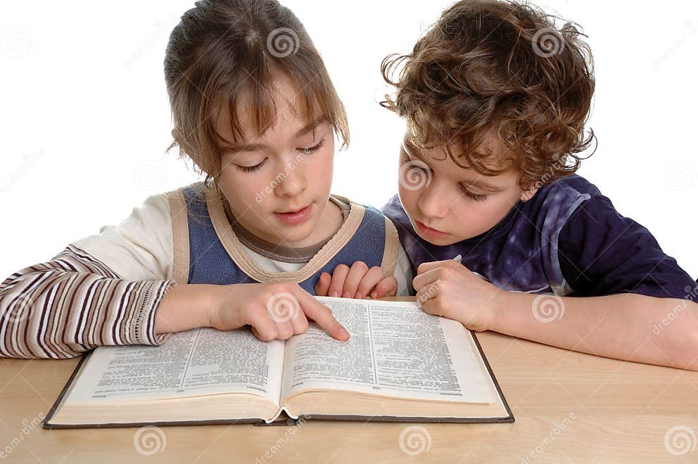 Kids learning stock image. Image of classroom, concentrated - 5684253
