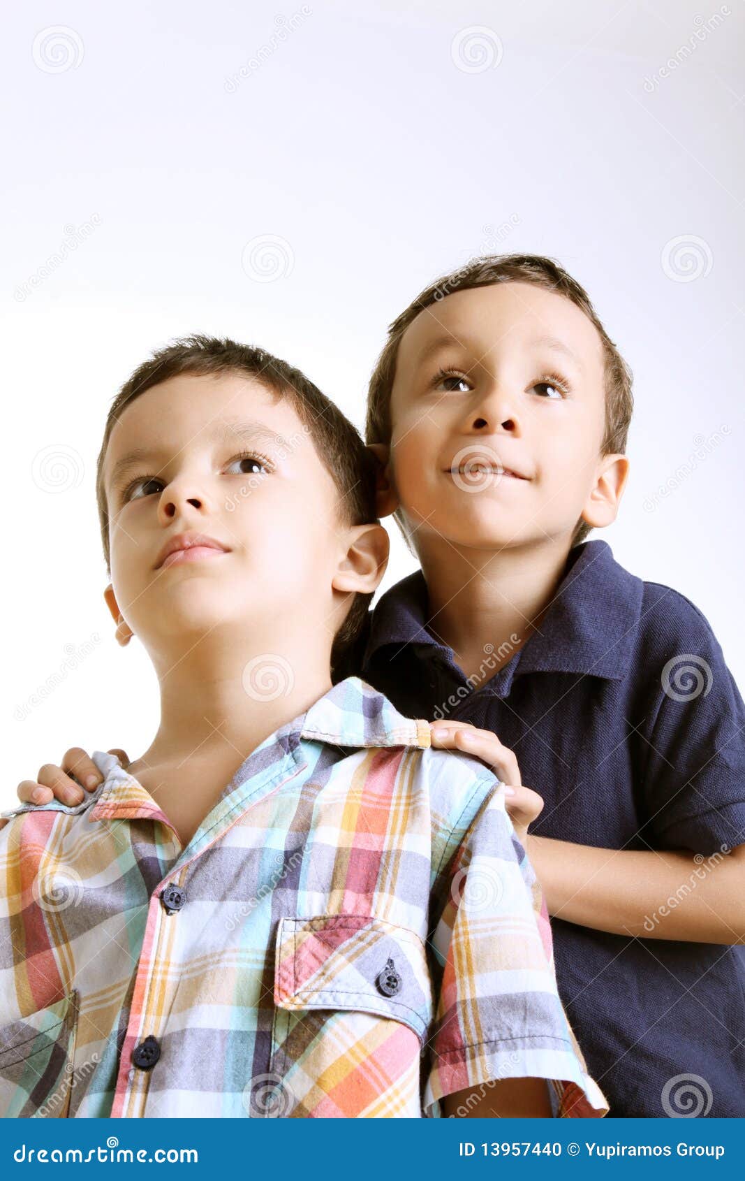 Kids looking up stock photo. Image of hands, kids, american - 13957440