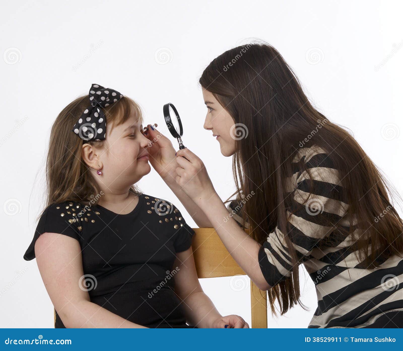 Kids make-up stock image. Image of children, friendship - 38529911